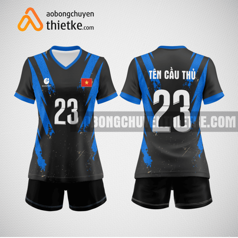 Mẫu đồng phục bóng chuyền CTCP Traphaco màu xám BCN745 - Áo Bóng Chuyền ...